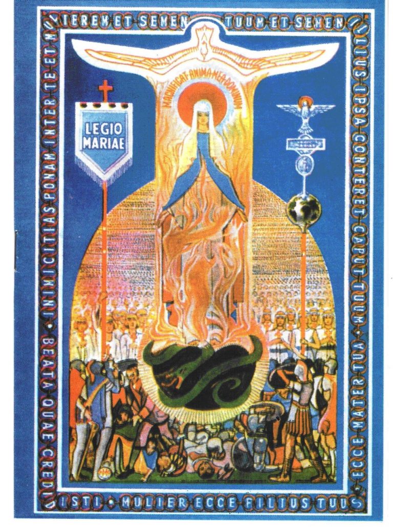 Centenario de la legión de María - Iglesia en Aragon