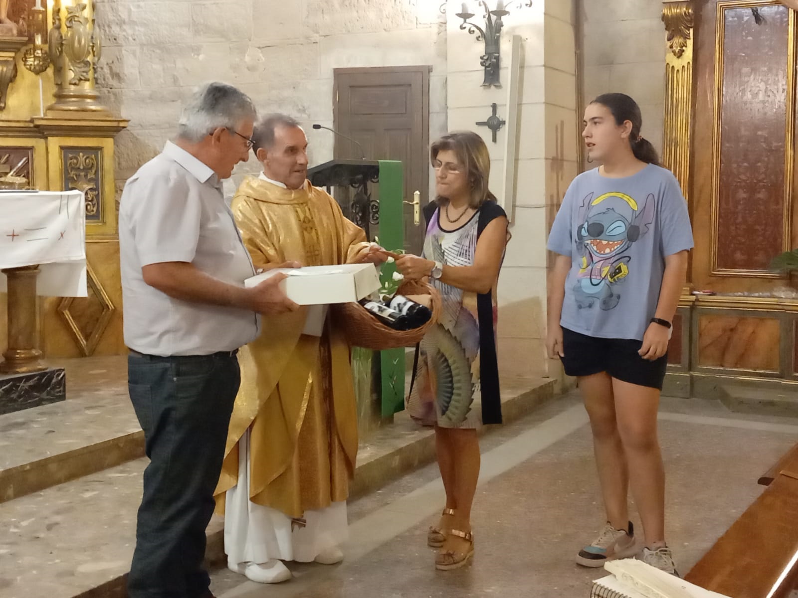 Jesús Urrea, 50 años de organista parroquial - Iglesia en Aragon