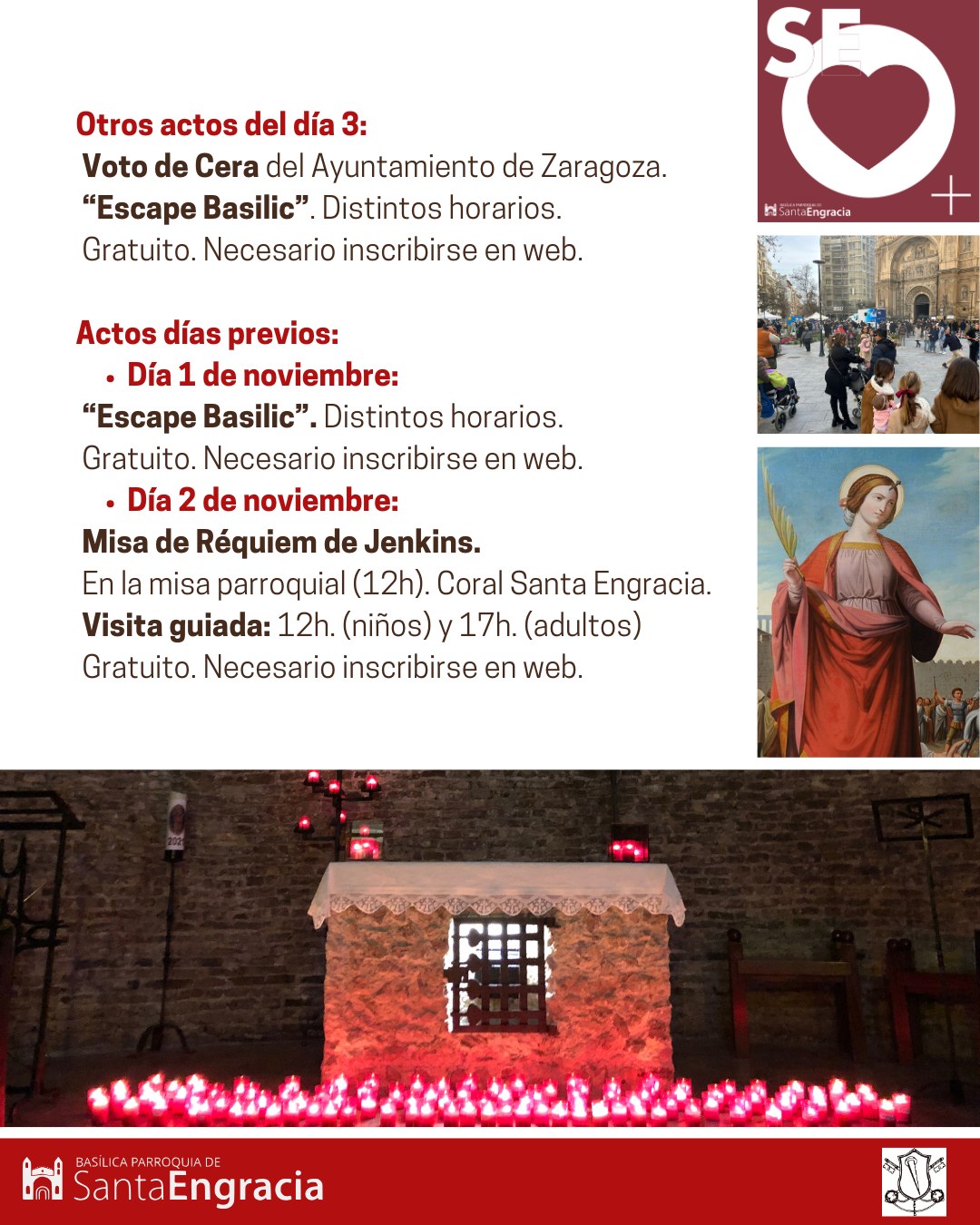 Así será el completo programa litúrgico, cultural y juvenil de la ...